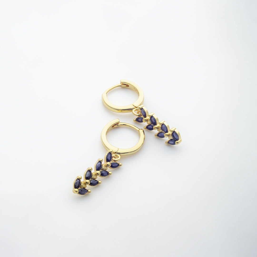 Hailey Drop Huggies in Black/Gold – Loja Watsons Bay