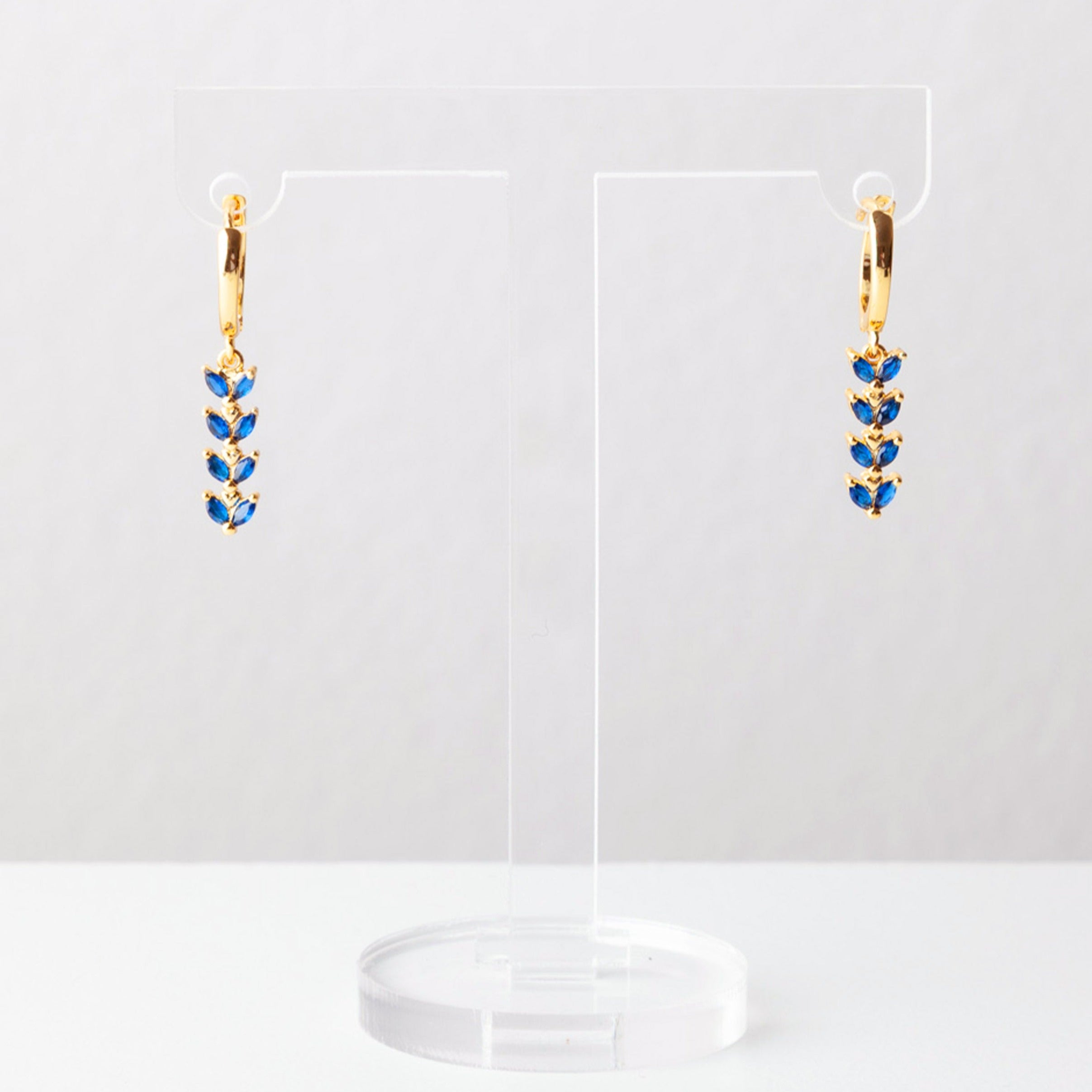 Hailey Drop Huggies in Blue/Gold – Loja Watsons Bay